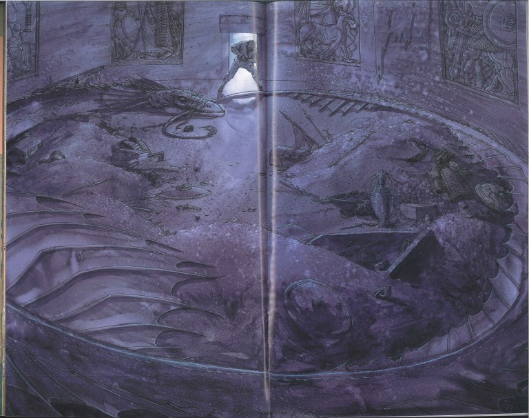 Gareth Hinds, Beowulf (2007) | The Grinnell Beowulf